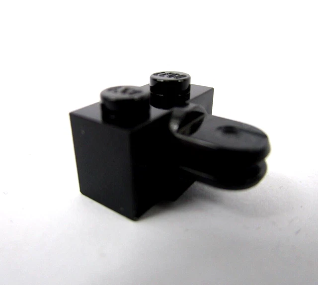 LEGO BLACK ARM Holder Brick 1x2 with 2 Horizontal Fingers Réf 30014 EUR ...