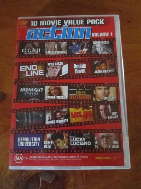 DVD 10 Movie Action Pack Box Set Volume 1 Great ** Must See ** EUR 1,51 ...