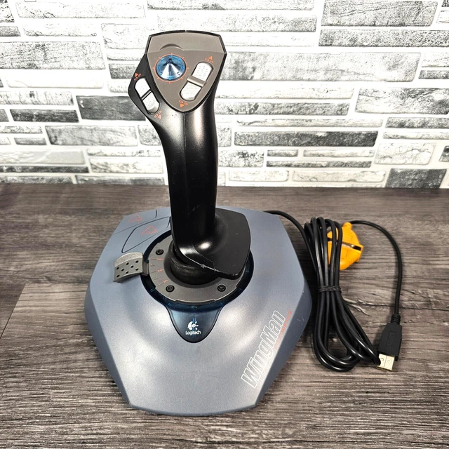 LOGITECH WINGMAN EXTREME Digital 3D Joystick Flightstick Controller 15 ...