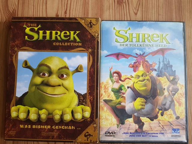 SHREK UND SHREK 2 + Bonus DVD - 3 Disc mit Einleger! In Neuwertigen ...