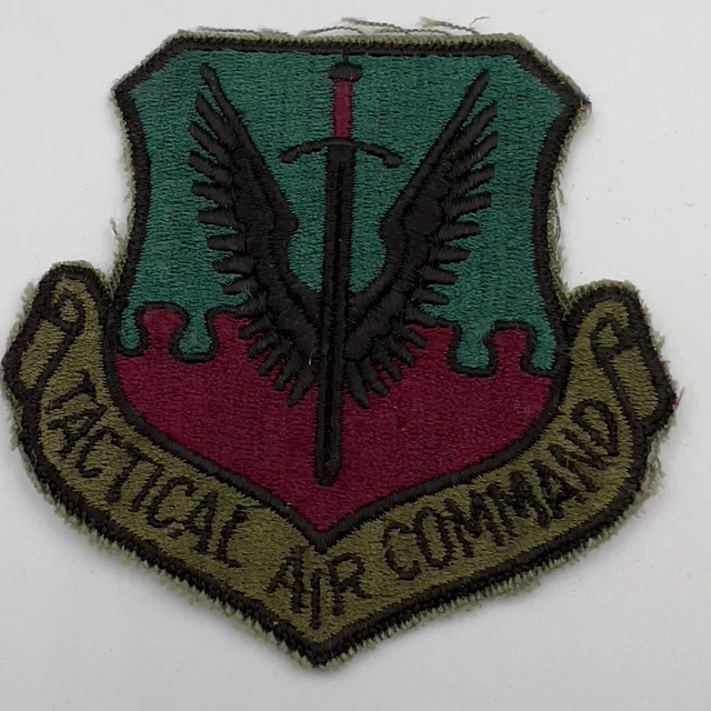 AUTHENTIC TACTICAL AIR Command Patch-USAF-UNITED STATES AIR FORCE £7.07 ...