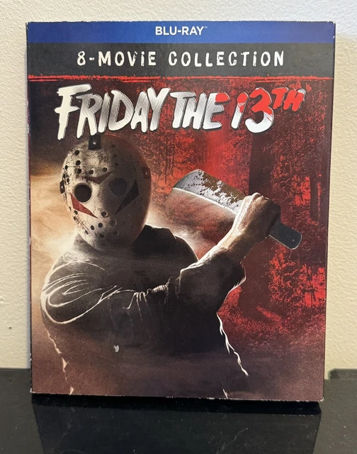 FRIDAY THE 13TH 8 Movie Collection (Blu-ray Disc) Region Free Jason ...