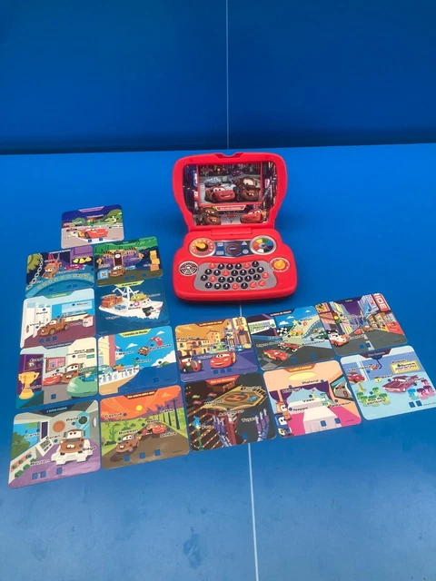 CONSOLE VTECH DISNEY Pixar voitures CARS 2 McQueen ordinateur mon ordi ...
