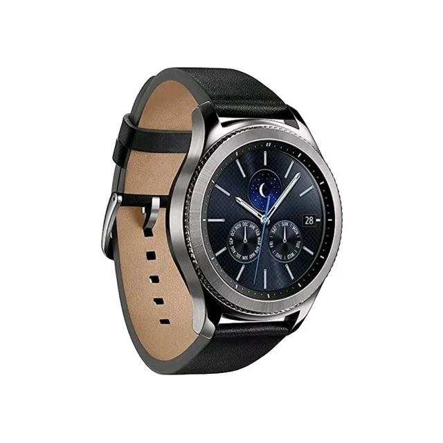 SAMSUNG S3 MEN'S Classic Silver Smartwatch - (SM-R770) Very Good ...
