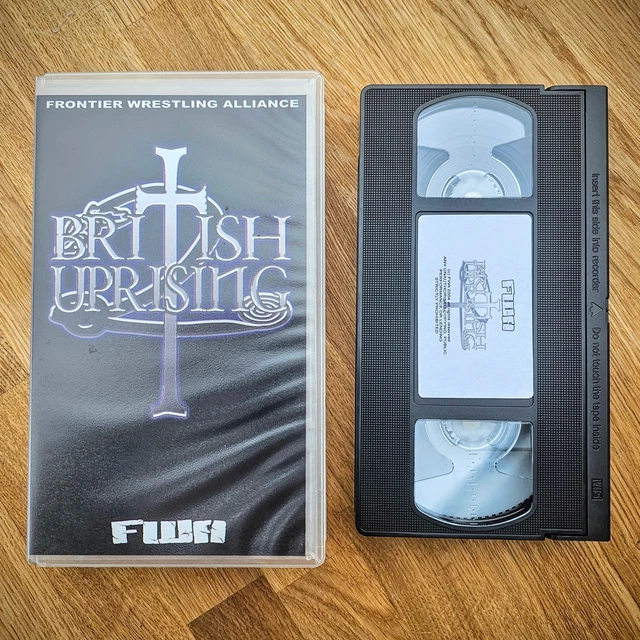 FWA BRITISH UPRISING 2 Wrestling VHS Tape WWE WWF £31.88 - PicClick UK