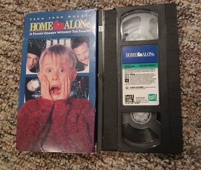 HOME ALONE (VHS, 1991) John Hughes Macaulay Culkin Joe Pesci Daniel ...