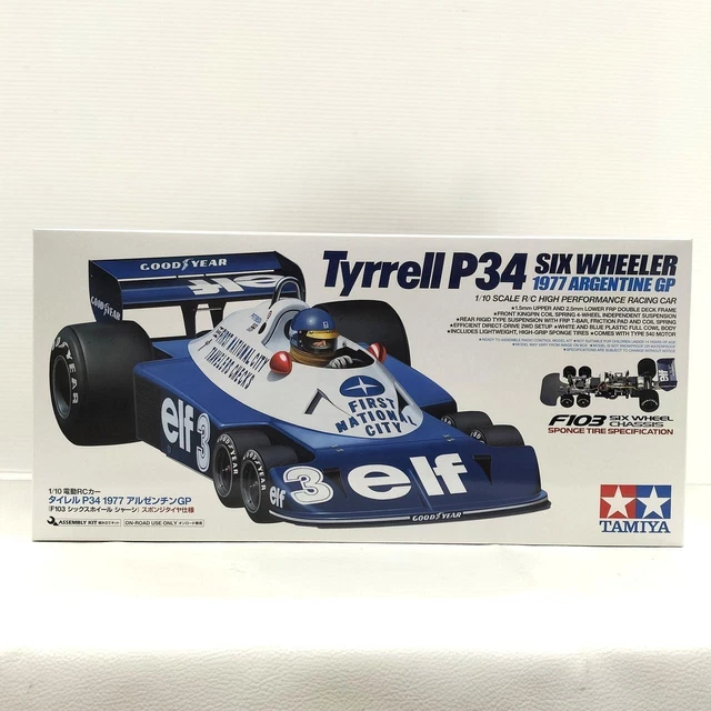 TAMIYA TYRRELL P34 1977 Argentina Gp Radio Control £270.36 - PicClick UK
