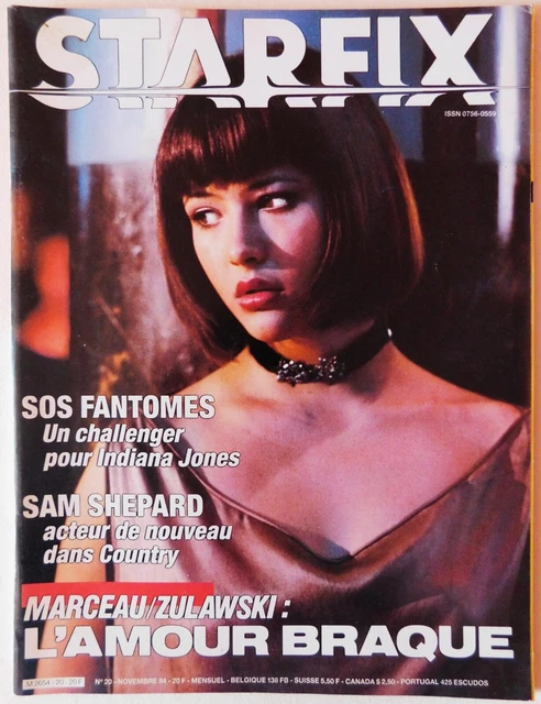 STARFIX MAGAZINE N° 20 1984 Sos Fantomes Sophie Marceau Zulawski Sam ...