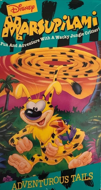 DISNEY MARSUPILAMI ADVENTUROUS Tails VHS-RARE VINTAGE À COLLECTIONNER ...
