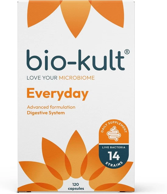 BIO-KULT EVERYDAY MULTI-STRAIN Formulation Probiotics 60 count (Pack of ...