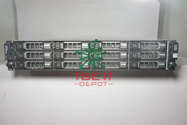 DELL POWERVAULT MD3200 DAS Disk Array 12X2TB SAS 7.2K 6Gb-HBA 24TB 2U ...