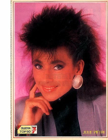 COUPURE DE PRESSE Clipping 1986 Poster Julie Piétri 20 x 27 EUR 3,00 - PicClick FR
