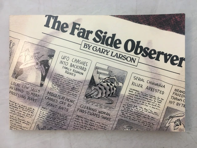 FAR SIDE SER.: The Far Side Observer di Gary Larson (1987, Trade ...