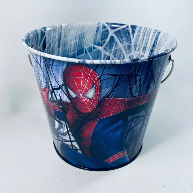 MARVEL STUDIOS SPIDER-MAN 3 The Movie Tin Bucket With Handle 2007 ...