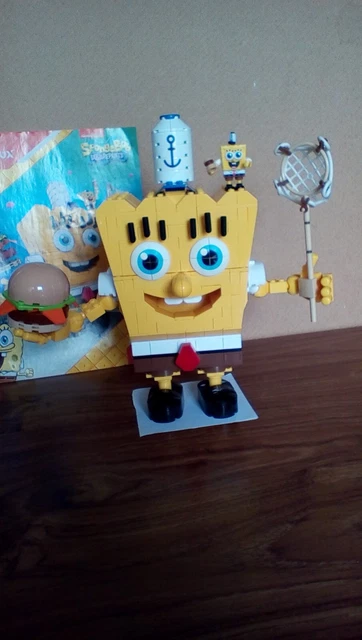 MEGA BLOKS CONSTRUX SpongeBob Squarepants SpongeBob Blockpants Building ...