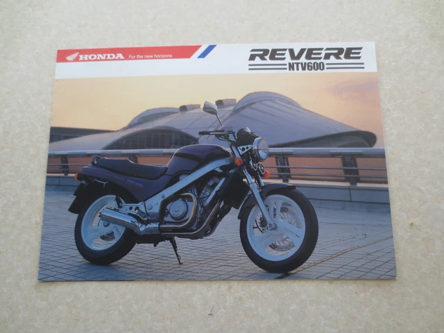ORIGINAL HONDA REVERE NTV600 motorcycle brochure $30.00 - PicClick AU