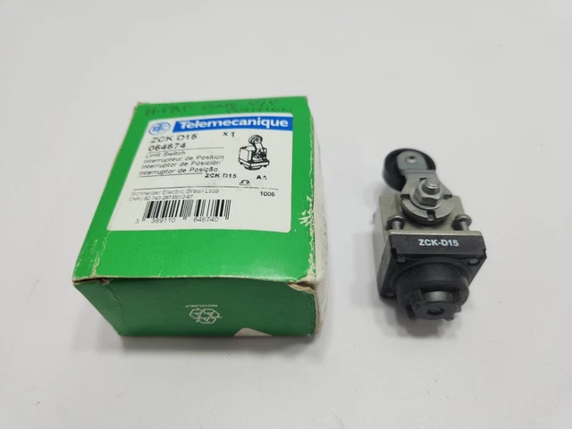 SCHNEIDER ELECTRIC TELEMECANIQUE Zck-D15/Zck-Y15 Limit Switch Head ...