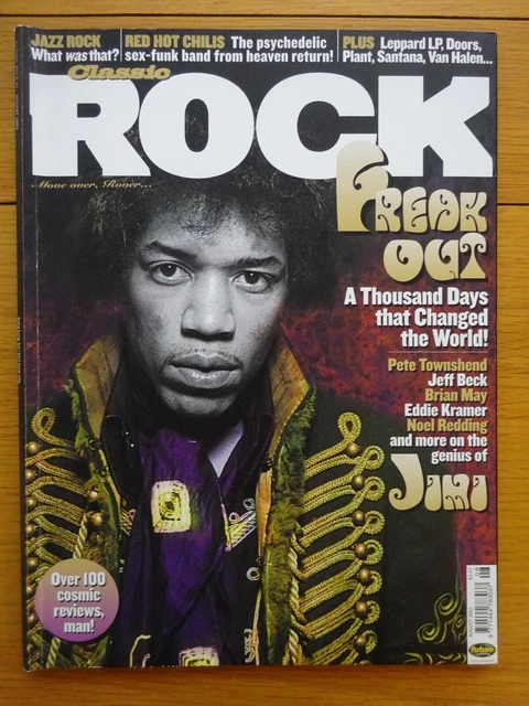 CLASSIC ROCK MAGAZINE 43 Aug 2002 Jimi Hendrix Van Halen Fleetwood Mac ...