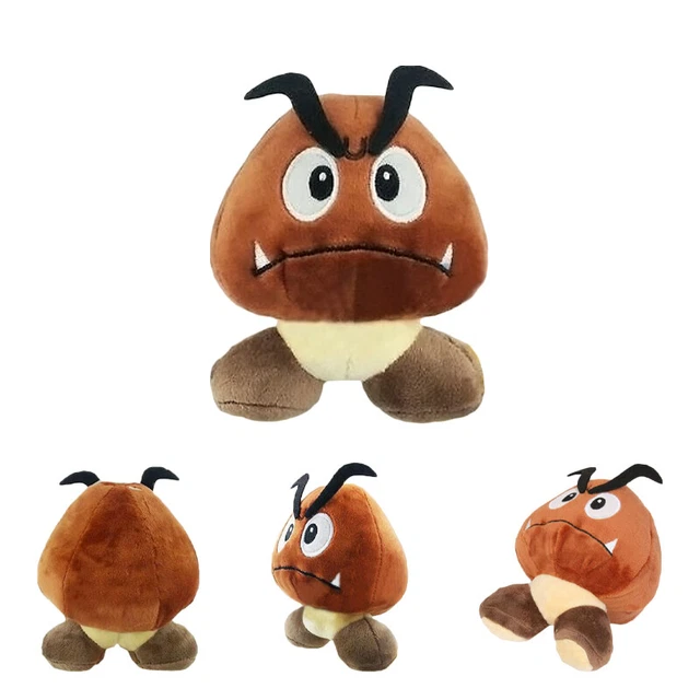 6'' SUPER MARIO Bros.sad Goomba Stuffed Plush Doll Toy Cute Gift Hot ...