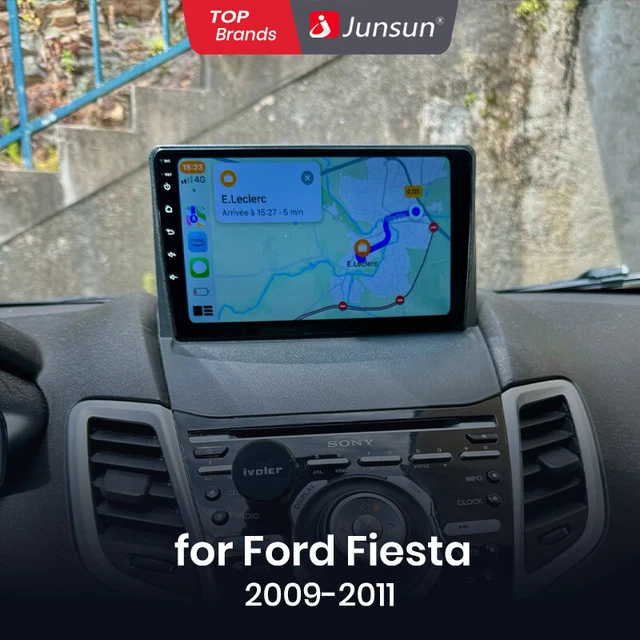 APPLE CARPLAY ANDROID 14 For Ford Fiesta 2009-2018 Car Radio Stereo ...