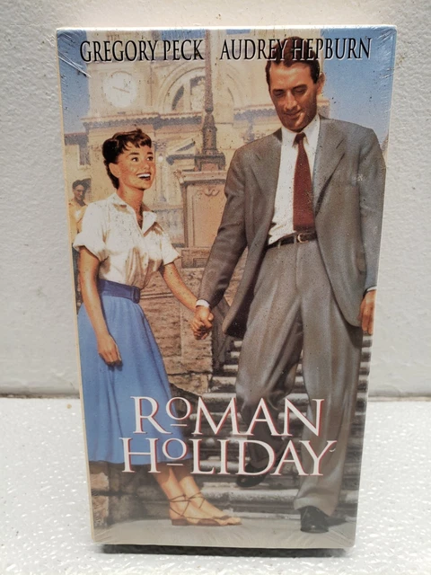 ROMAN HOLIDAY W/AUDREY Hepburn & Gregory Peck(VHS Tape) NEW Sealed $7. ...