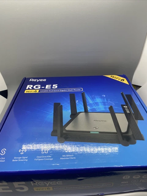REYEE WIFI 6 Router AX3200 Wireless Router RG-E5, High Speed Router $50 ...
