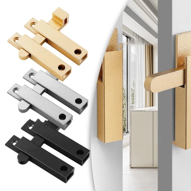 SECURE ANTI THEFT Design Screws Punch Holes Lock Door Latch ...