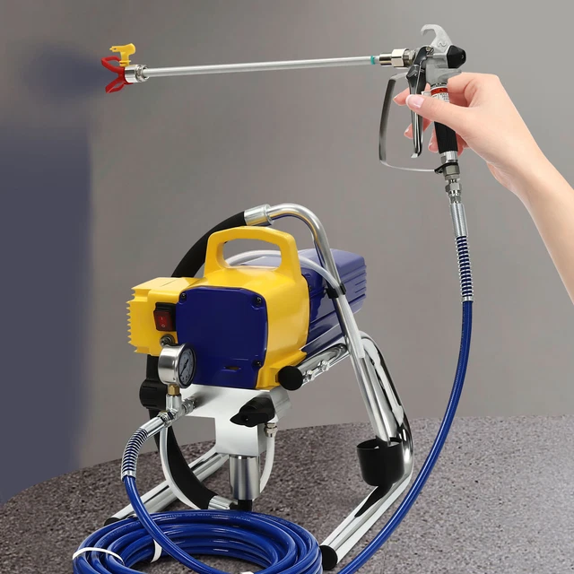 COMMERCIAL 3600PSI AIRLESS Paint Sprayer Wall Air Spray Gun High ...
