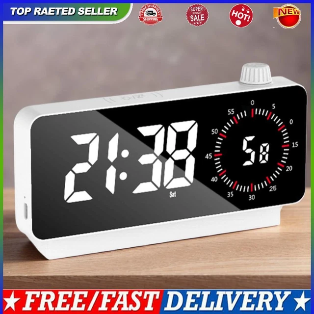 VISUAL TIME MANAGER Clock Rechargeable Visible Timer Desktop Clock Time ...