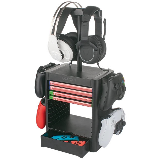 VENOM GAMING STORAGE Tower with Controller and Headset Hooks EUR 21,13 ...