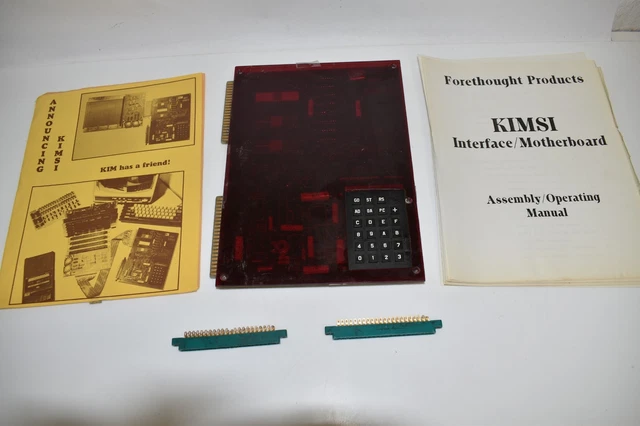 *KB* MOS (COMMODORE) KIM-1 Microcomputer - ASSEMBLY MANUAL - KIMSI ...