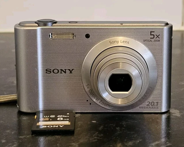 SONY CYBER-SHOT DSC-W800 20.1MP Digital Camera - Grey £89.99 - PicClick UK