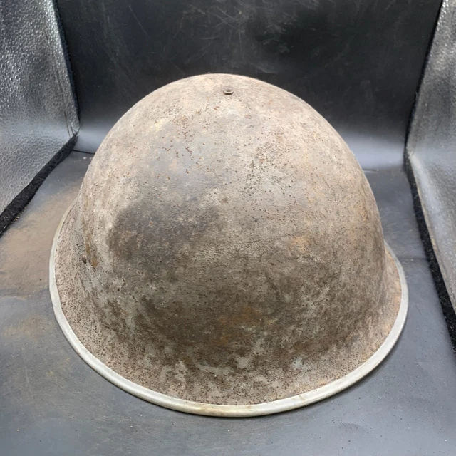 ORIGINAL WW2 BRITISH/CANADIAN Army Mk3 Turtle Combat Helmet £35.67 ...