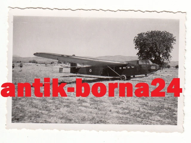 FOTO WL SOLDAT Flugzeug Plane Lastensegler DFS 230 glider Bulgarien ...