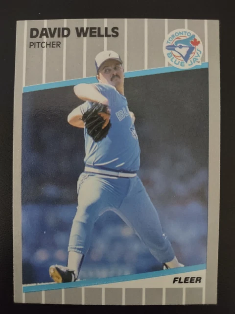 CARTE DE BASEBALL David Wells - Toronto Blue Jays - 1989 #247 EUR 2,22 ...