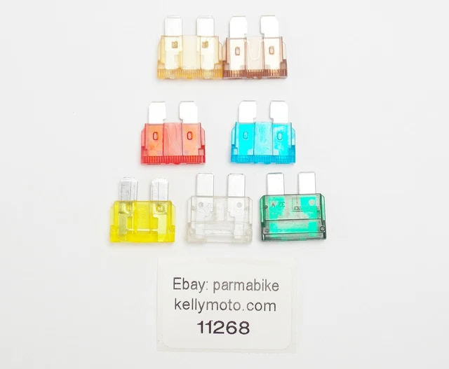 AUTOMOBILE ATO STANDARD Fusible Lame 5-7.5-10-15-20-25-30 Ampère Fiat Lancia EUR 6,56 - PicClick FR