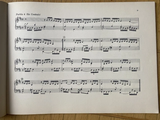 JOHANN PACHELBEL 🎶 7 Choralpartiten Cembalo(Klavier) o.Orgel Band IV ...