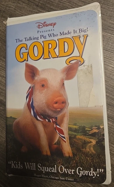 WALT DISNEY HOME Video Gordy The Talking Pig Movie (VHS 4369, 2001) £13 ...
