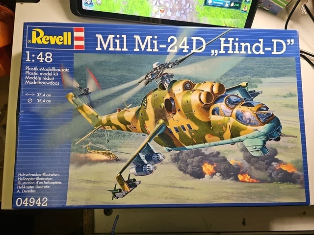 REVELL 1:48 MIL Mi-24D Hind - D 04942 £5.50 - PicClick UK