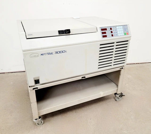 MSE MISTRAL 3000I Laboratory Refrigerated Centrifuge with 2500rpm Rotor ...