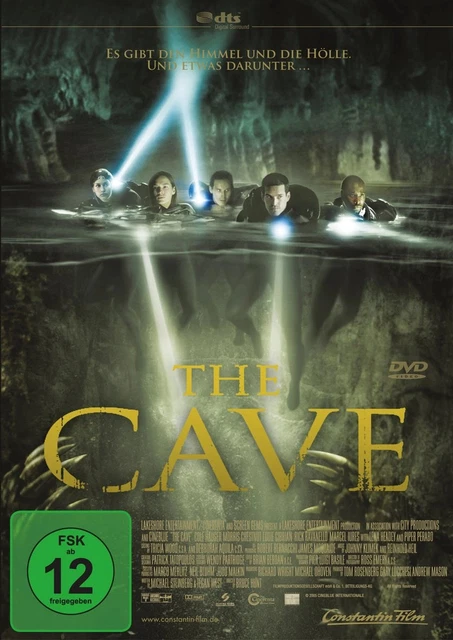 THE CAVE DVD Horrorfilm Monster Taucher Cole Hauser Deutsch Englisch ...