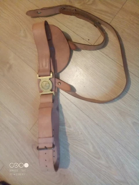 KING'S CROWN ROYAL Marine Warrant Officer's sword belt and hanging ...