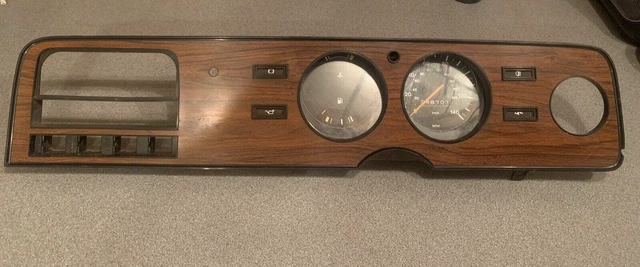 FORD CAPRI MK3 Dashboard Instrument Cluster for a base model. £45.00 ...