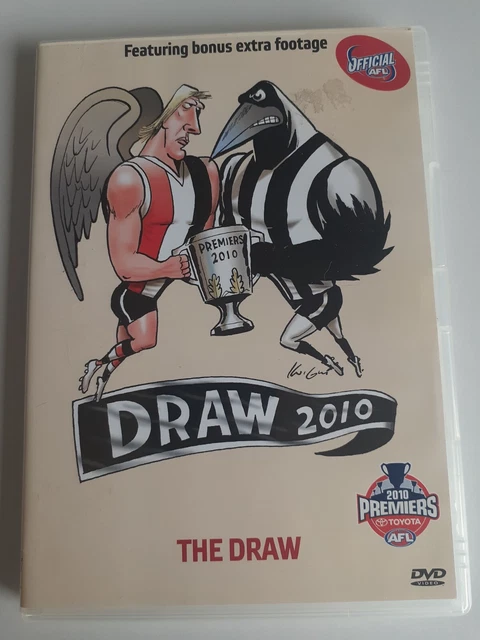 DVD OFFICIAL AFL, THE DRAW 2010 St Kilda Saints vs Collingwood, Footy ...