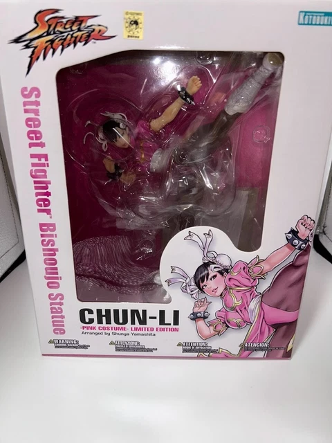 FIGURINE COSTUME ROSE Limitée Street Fighter Chun-Li Bishoujo ...