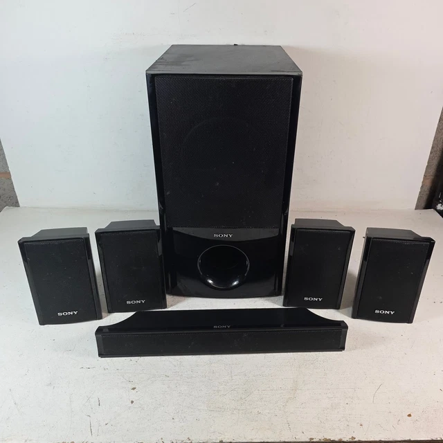 SONY SS-MSP36S 5.1 Channel Home Theater Speaker System Tested and ...