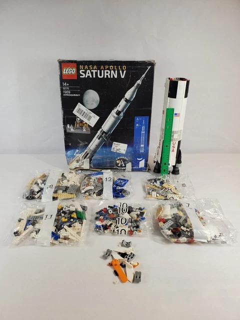 LEGO IDEAS NASA Apollo Saturn V Space Rocket 92176 EUR 47,01 - PicClick FR