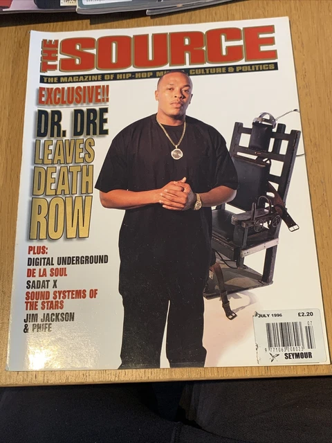 THE SOURCE MAGAZINE #82 July 1996 Dr Dre Leaves Death Row RARE Vintage Hip-Hop £100.00 - PicClick UK