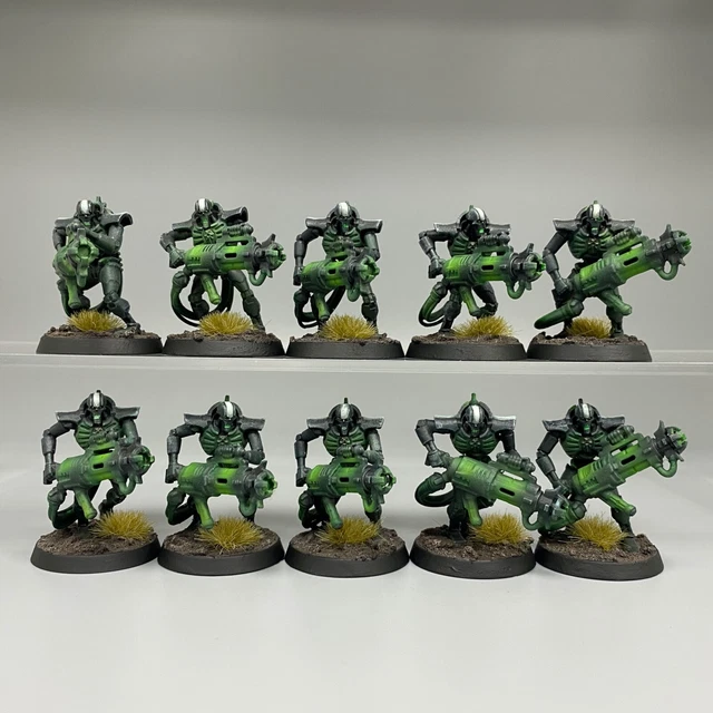 NECRON IMMORTALS TESLA Carbines Warhammer 40.000 Necrons Squadra ...