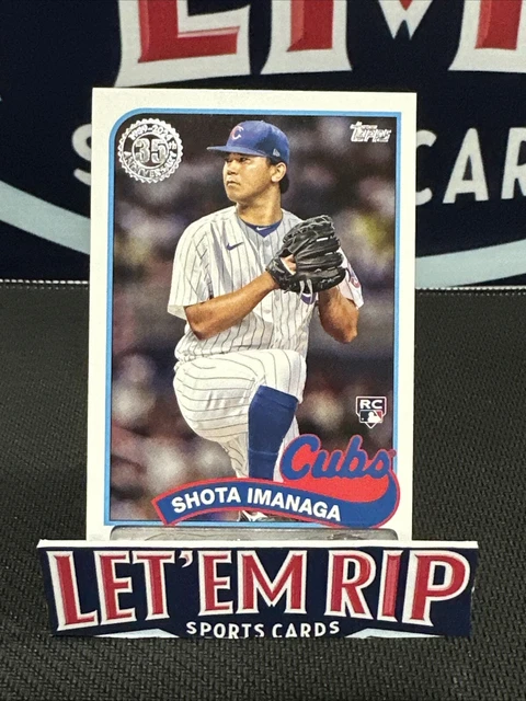 SHOTA IMANAGA RC 89B2-4 1989 35th Anniversary 2024 Topps Series 2 ...